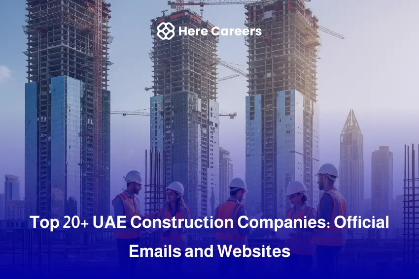 Top 20+ UAE Construction Companies: Official Emails and Websites ...